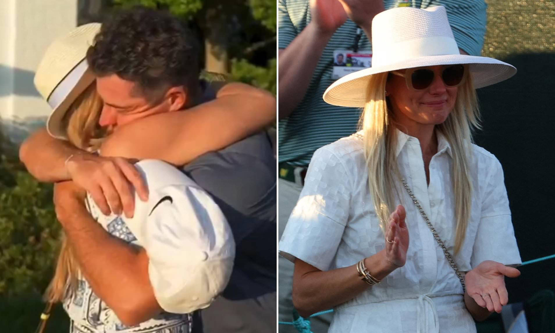 Rory McIlroy's wife Erica Stoll reacts to 'mystery blonde' who hugged ... Rory McIlroy's wife Erica Stoll reacts to 'mystery blonde' who hugged ...