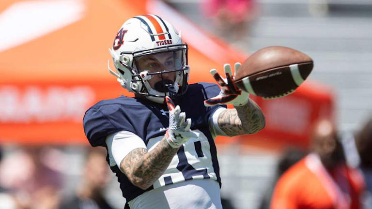 Auburn WR Enters Transfer Portal