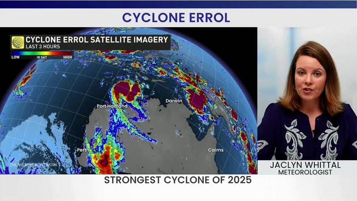 Cyclone emerges as 2025's strongest storm