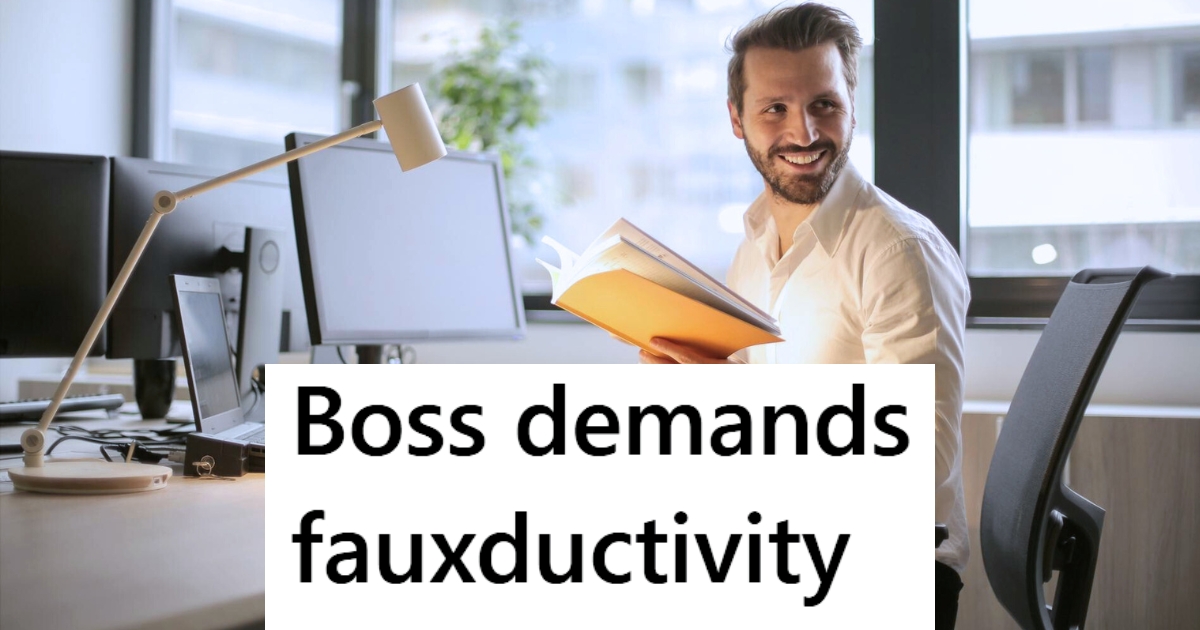 Man’s Boss Noticed He Finishes All His Work In Half A Day, So He Told ...