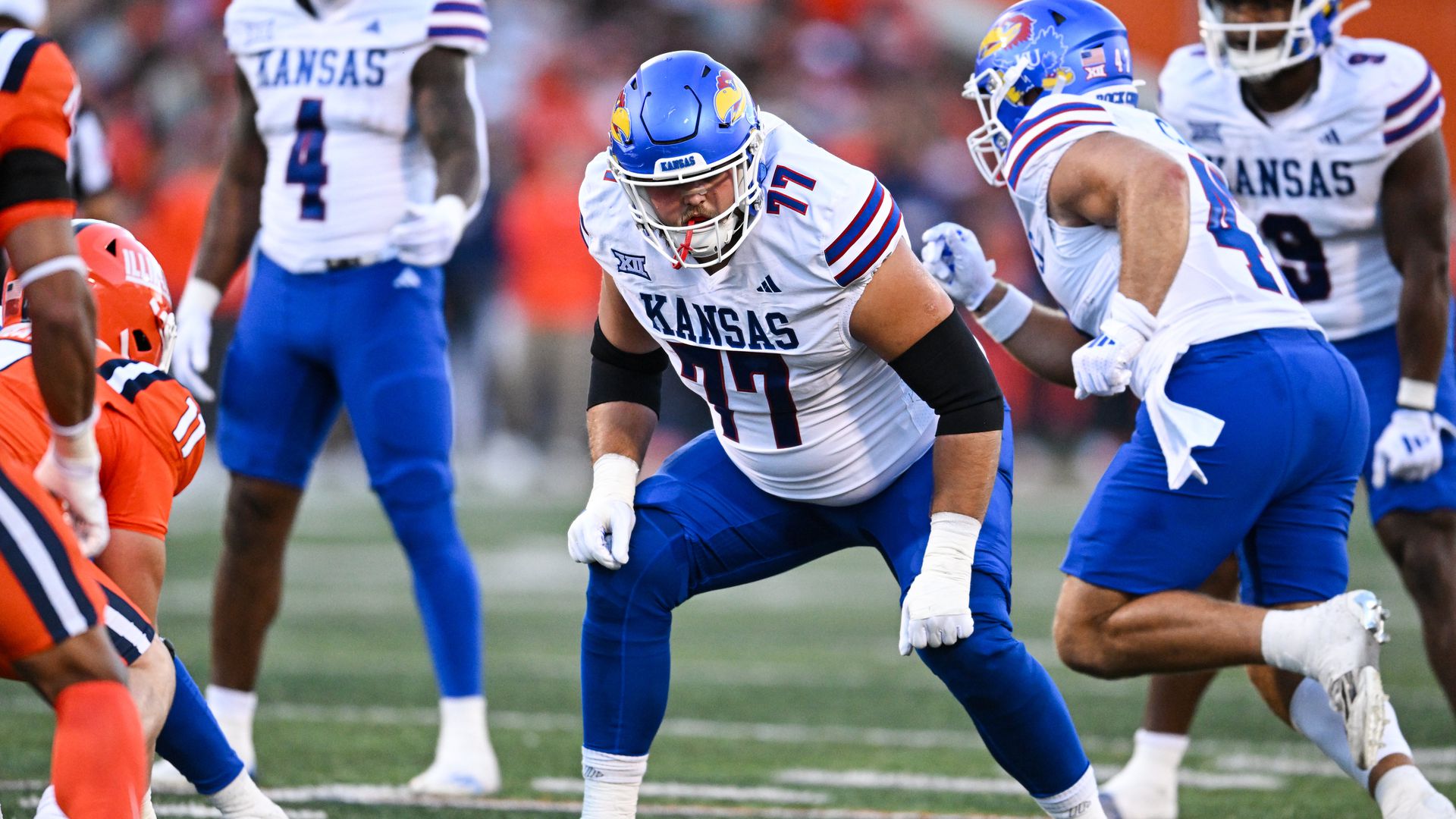 Report: Colts hosted Kansas OL Bryce Cabeldue on a Top 30 Visit