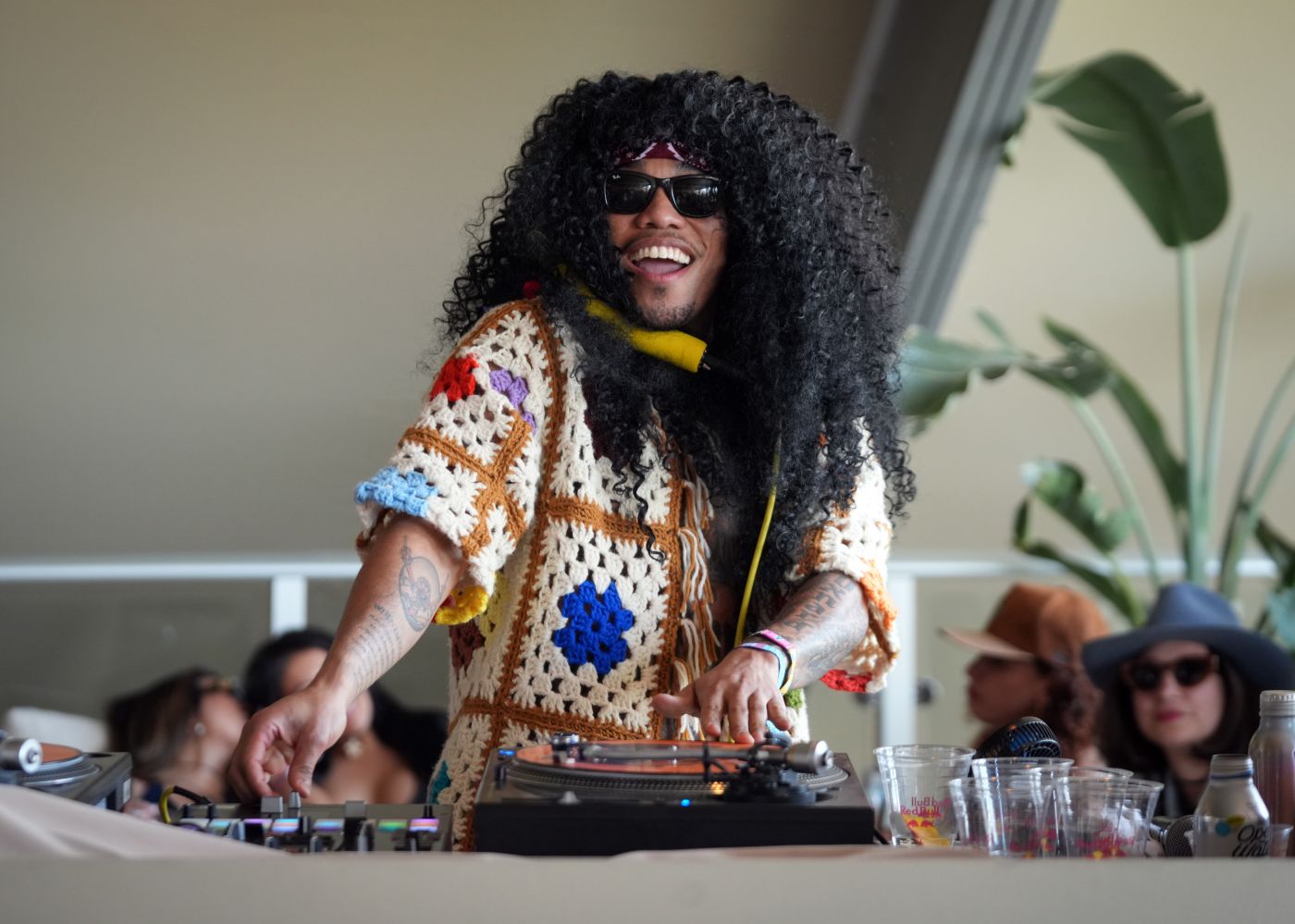 DJ Pee .Wee Brought A Musical Oasis To The Red Bull Mirage At Coachella