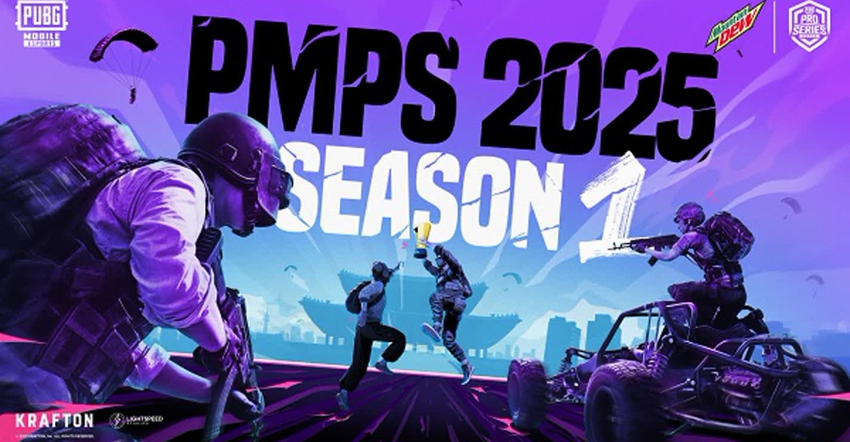 배틀그라운드 모바일, 국내 프로 대회 'PMPS 2025 시즌 1' 개막