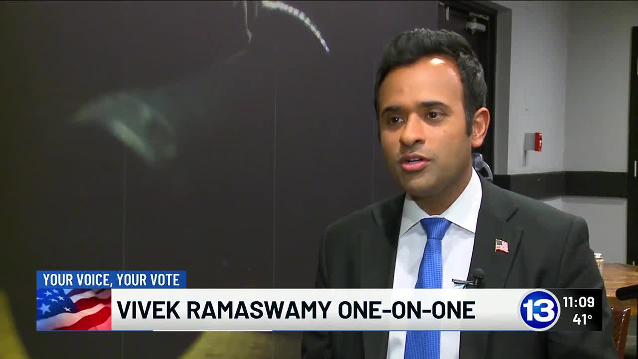 Vivek Ramaswamy returns to NW Ohio and sits down for a one-on-one ...