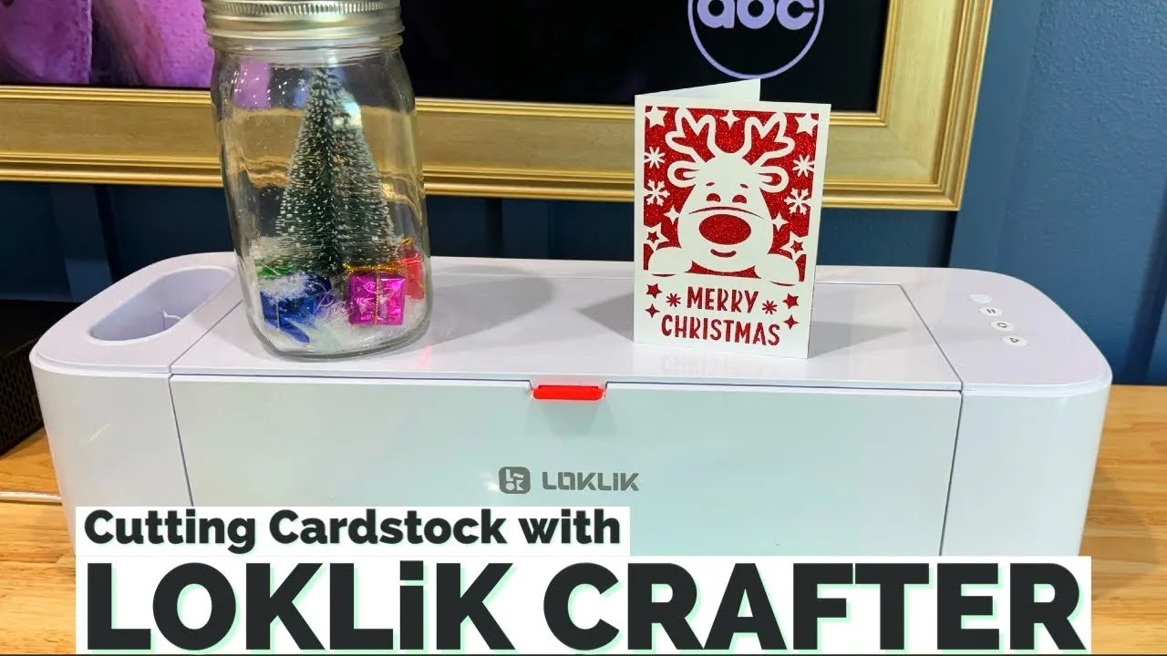 How to Cut Cardstock with the LOKLiK Crafter Cutting Machine