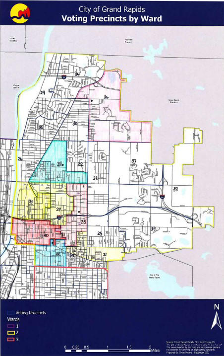 Grand Rapids commission mulls whether to change voting precincts
