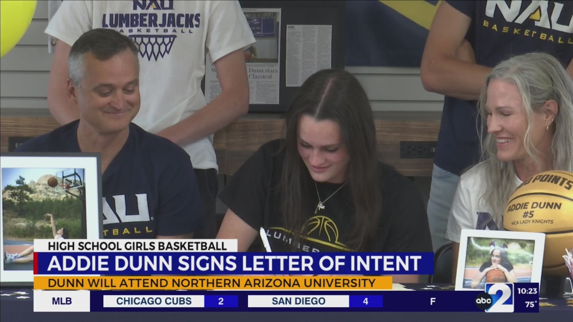 Midland Classical's Addie Dunn signs to Northern Arizona University