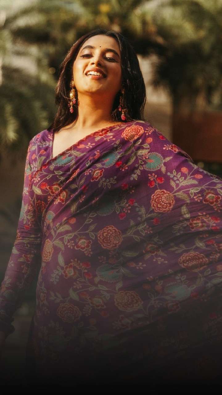 Priyanka Mohan's 6 Blouse Neck Designs For Classy Sarees