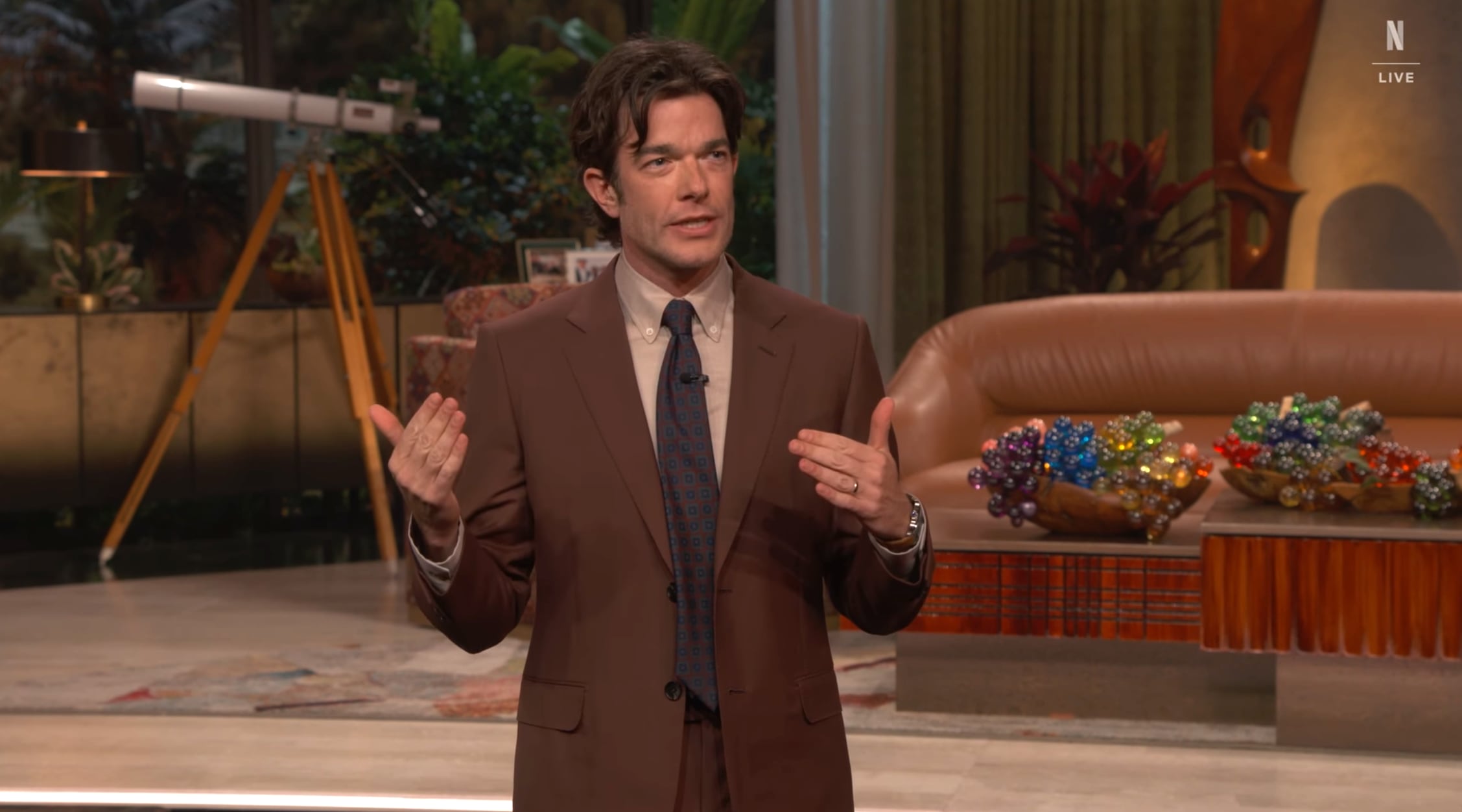 John Mulaney Compares Having a 3-Year-Old to Working for Ellen DeGeneres