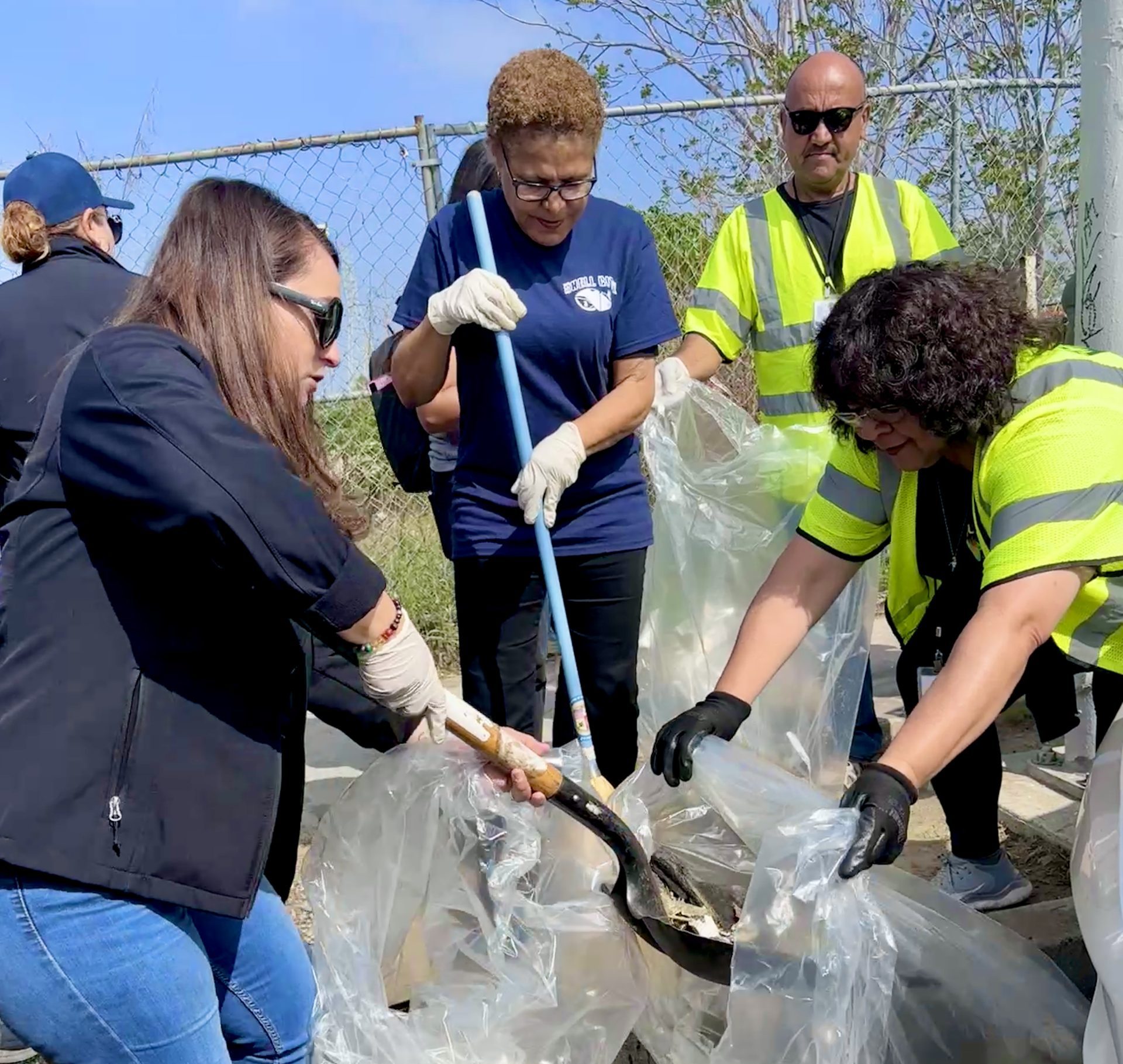 April is Earth Month - Clean-up Efforts Are Held to Clean Up Streets