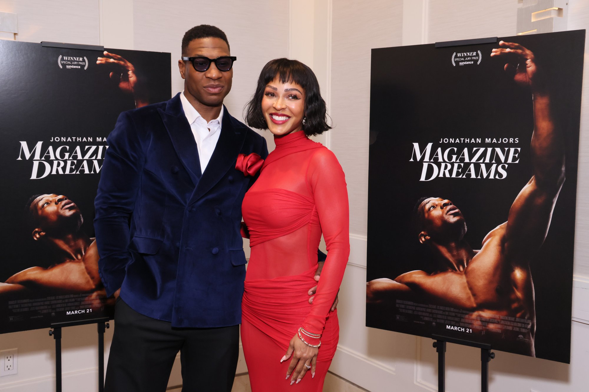 Meagan Good (43) wil graag kinderen met kersverse man Jonathan Majors