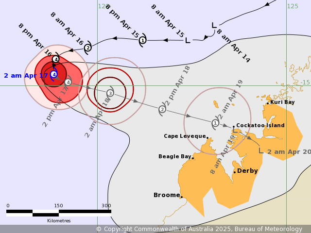 Severe Tropical Cyclone Errol to weaken before landfall