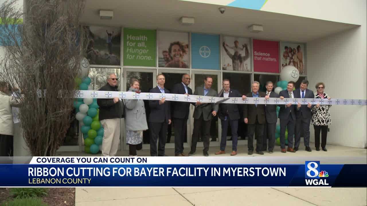 Bayer Manufacturing holds ribbon-cutting ceremony for expansion