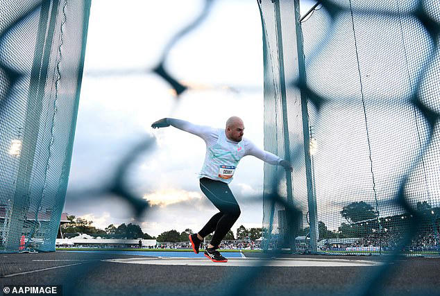 Aussie Olympics discus star Matthew Denny is hit with bizarre ...