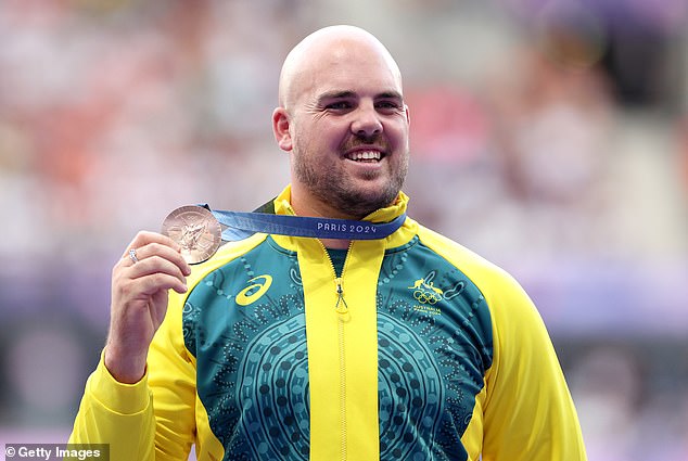 Aussie Olympics discus star Matthew Denny is hit with bizarre ...