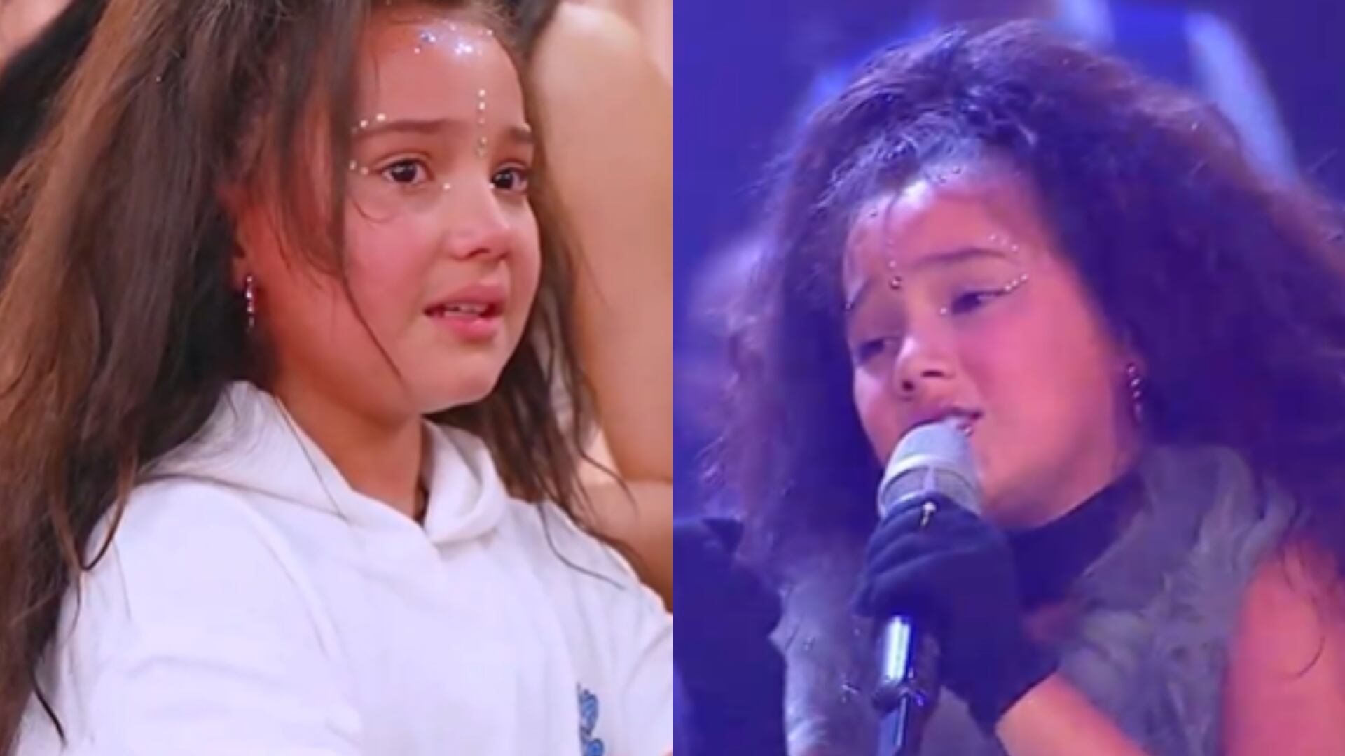 Mini Gloria Trevi de ‘Yo Me Llamo’ rompió en llanto tras no quedar con el mentor que quería ...