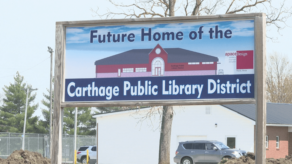 Carthage breaks ground on new library to replace outdated facility Carthage breaks ground on new library to replace outdated facility