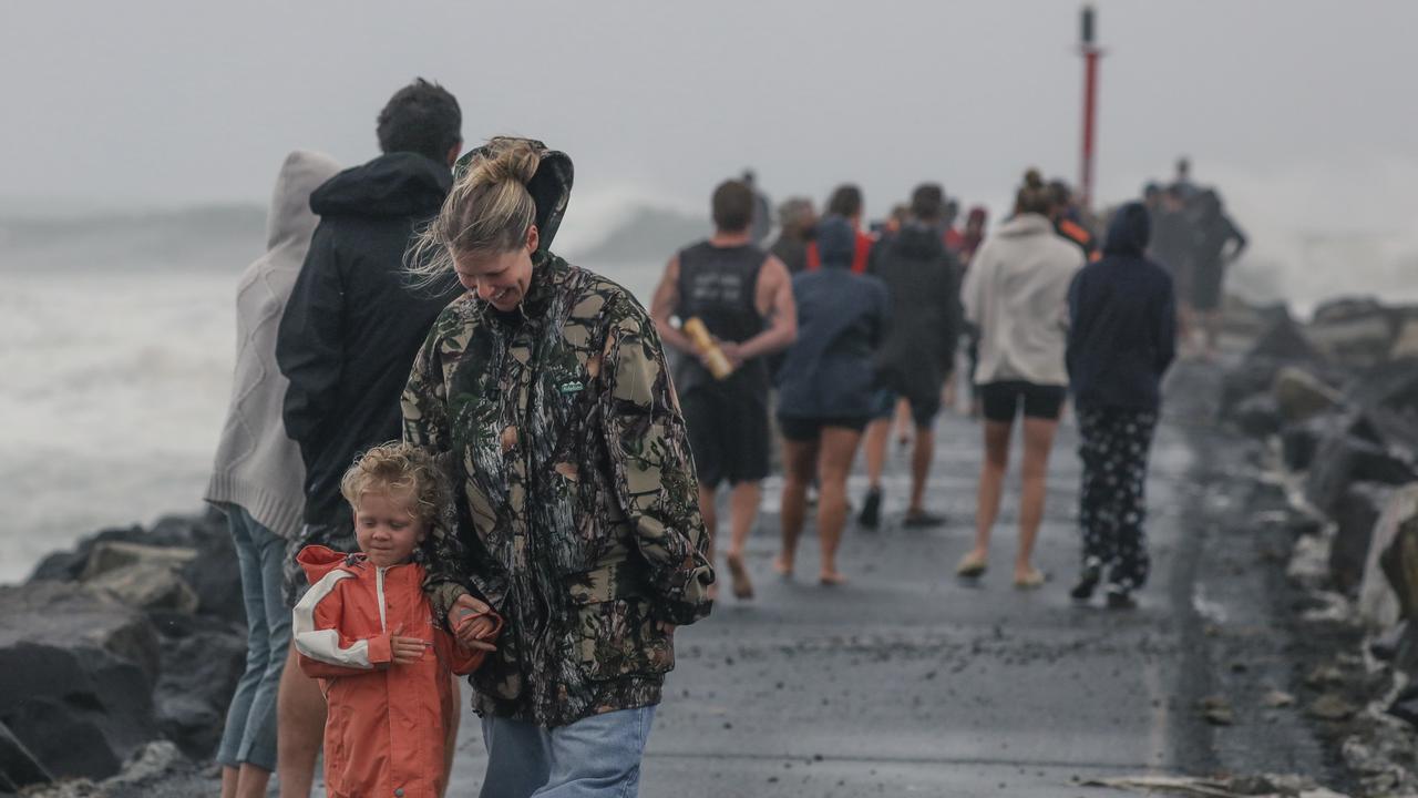 Locals on alert as cyclone nears