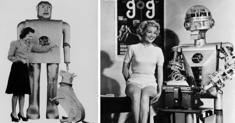 42 Retro Robots From the Past That Are Ridiculously Awkward