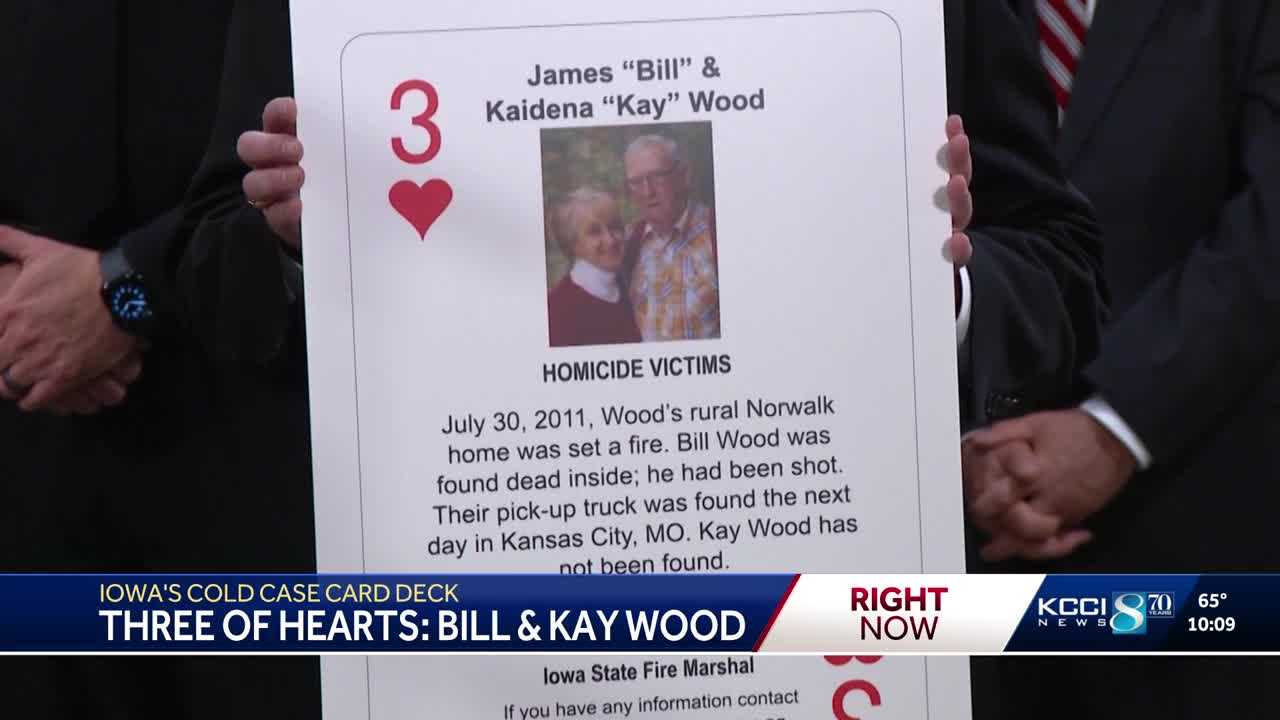 Iowa Cold Case Unit unveils playing card deck to generate new leads
