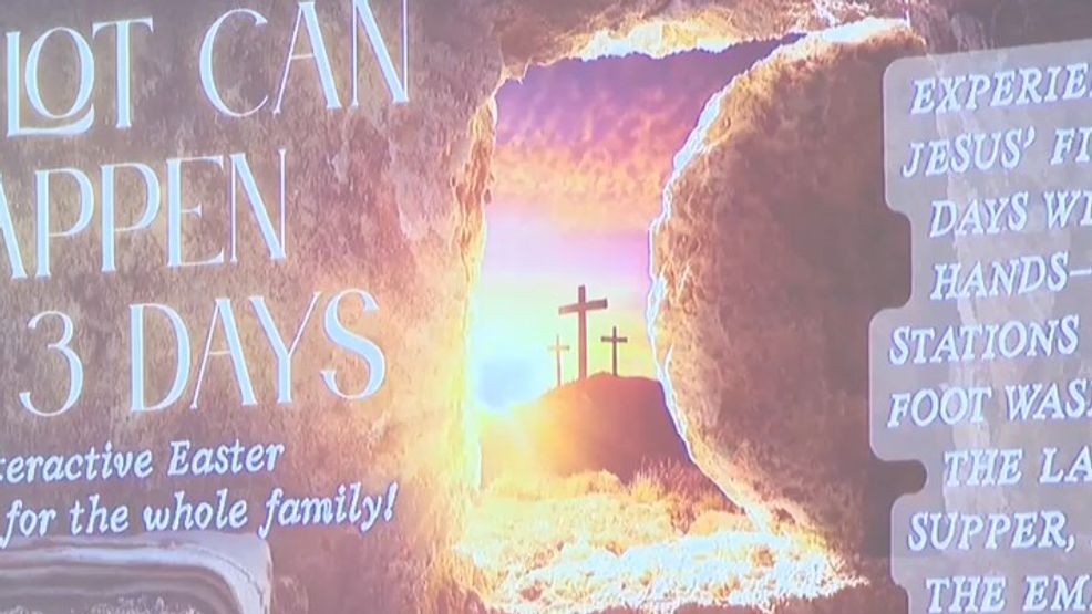 Community experiences Easter story through immersive event at Crossroads Church