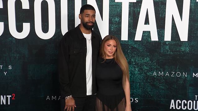 Larsa Pippen strikes a pose with new boyfriend Jeff Coby