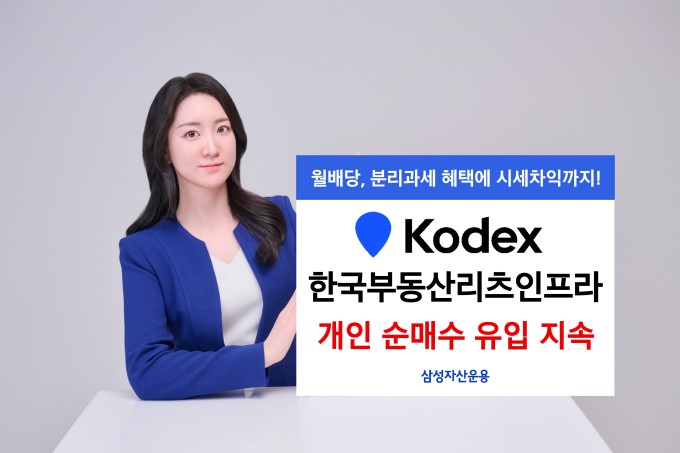 KODEX 한국부동산리츠인프라, 올해 개인 순매수 767억 달해