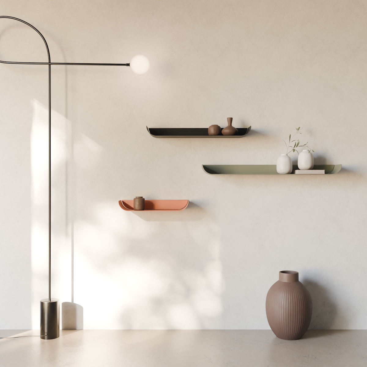 'Alveo' di Davide Di Bella è la nuova mensola di Hiro Design