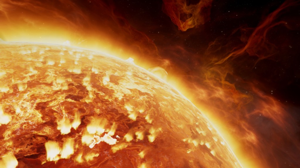 Massive solar storm could cause blackouts in an one-two punch from the sun
