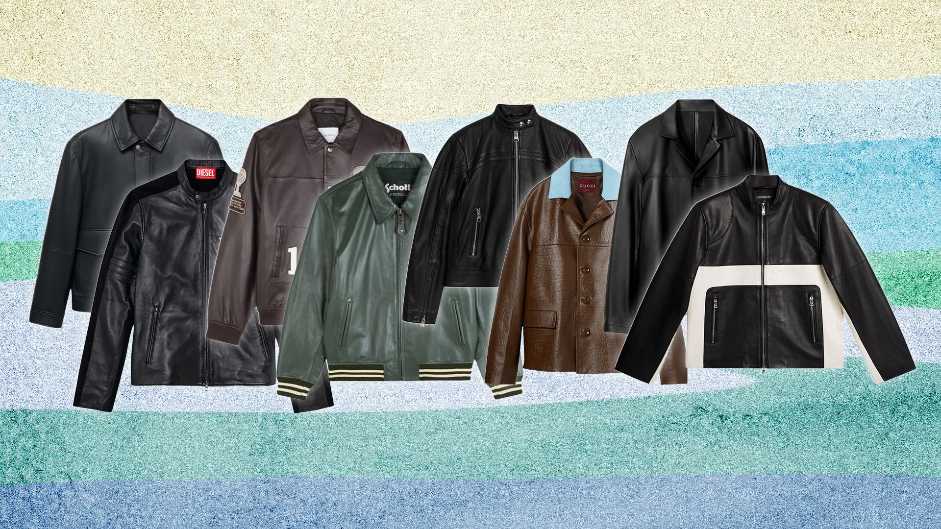 Les plus belles vestes en cuir pour homme de marque à se procurer ce ...