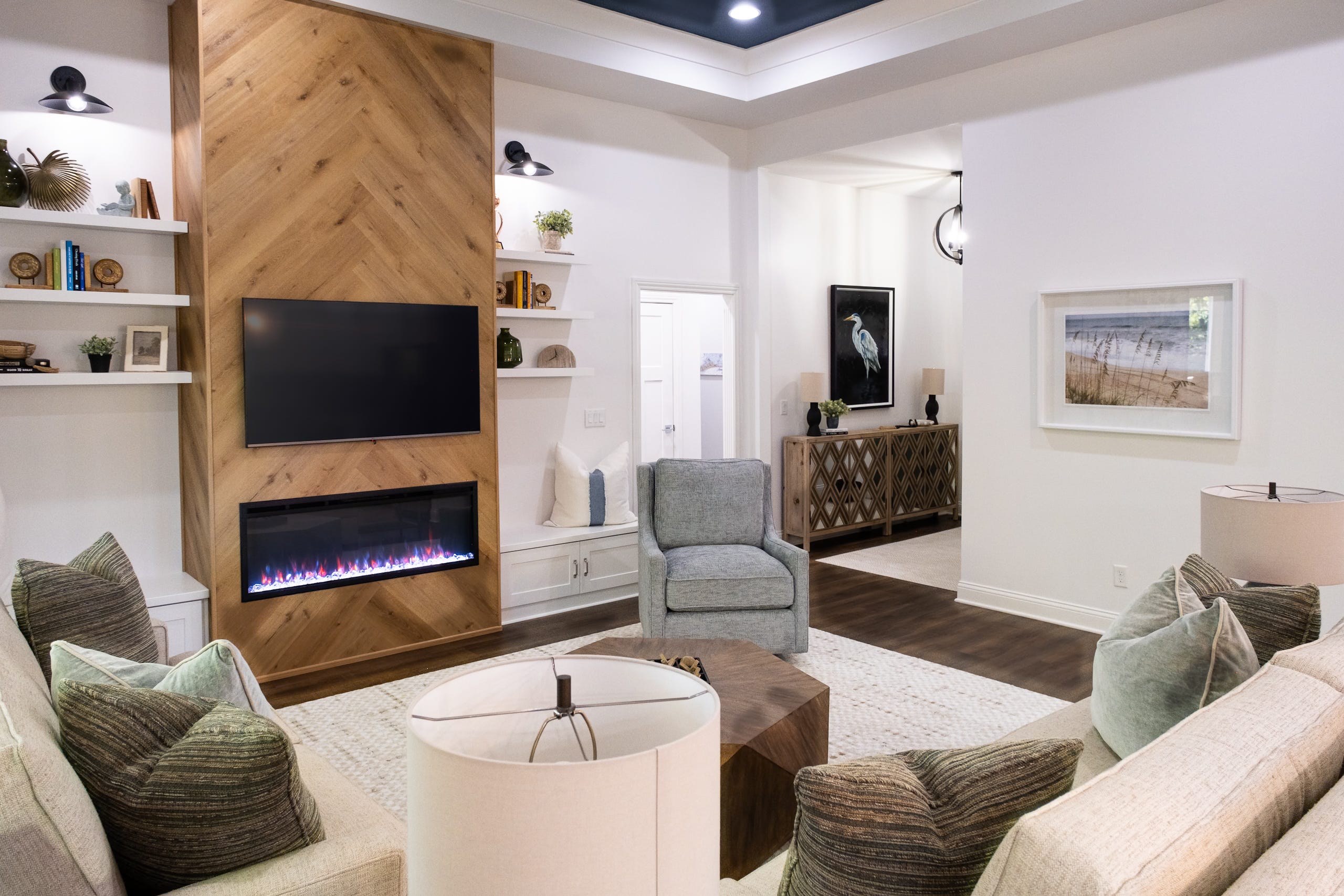 This Kentucky craftsman home was redesigned with a light, beachy feel ...