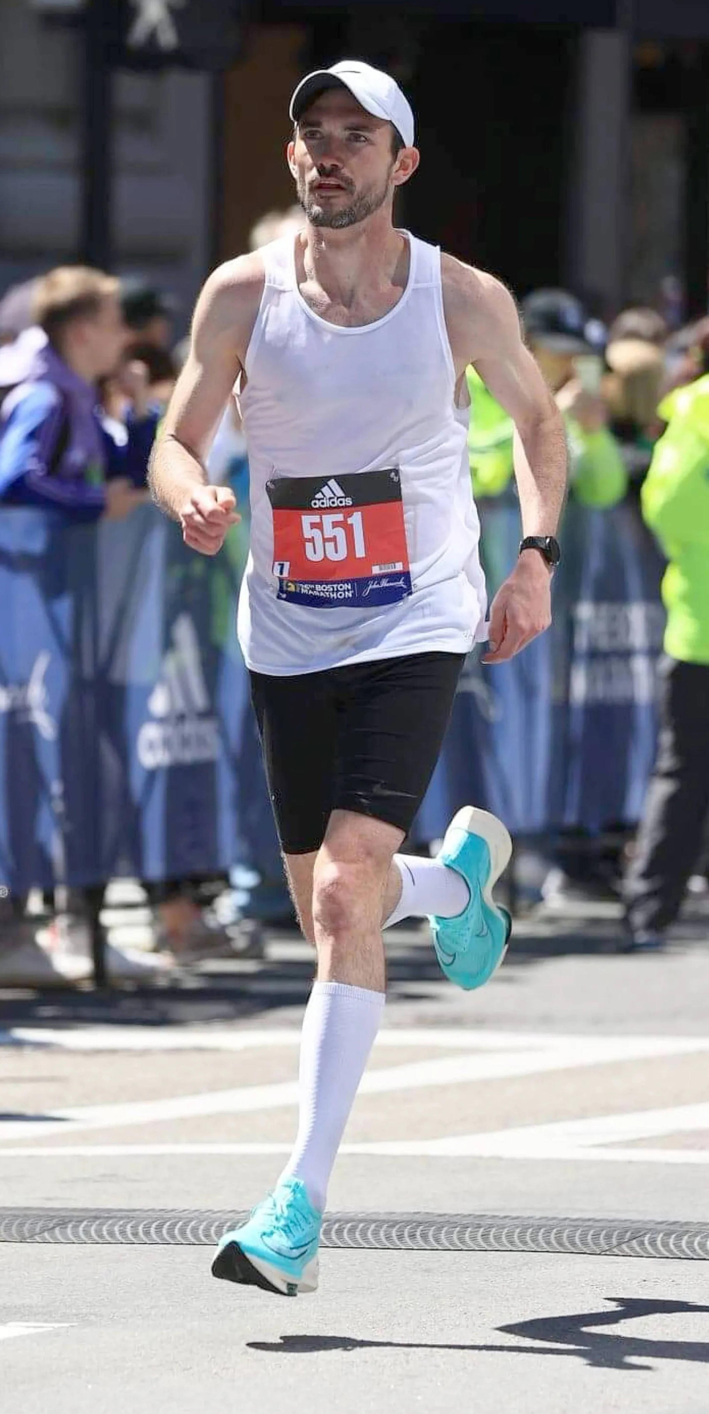 Ankle sprain won't deter Erie runner Dylan Stevens from latest Boston ...