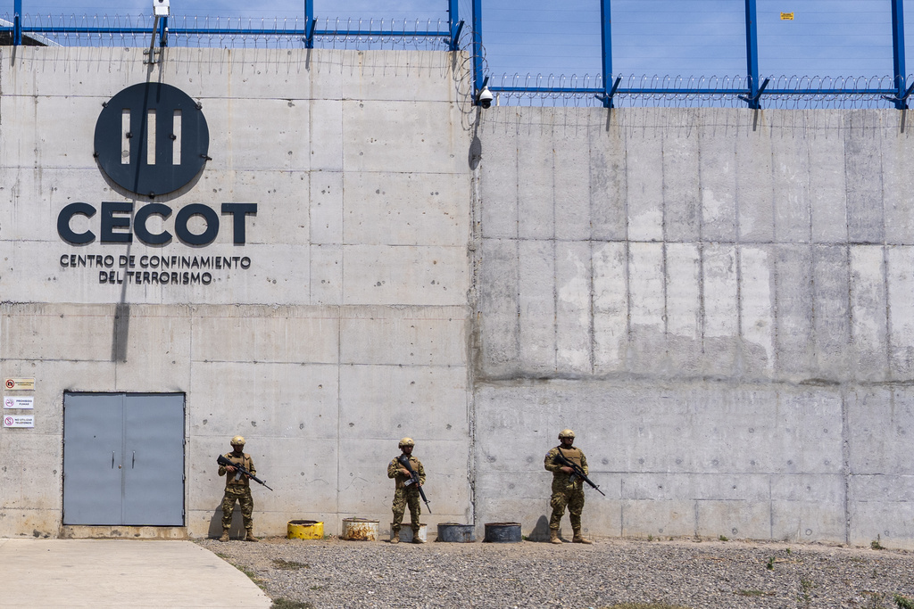 AP PHOTOS: A look at the huge prison in El Salvador linked to US ...