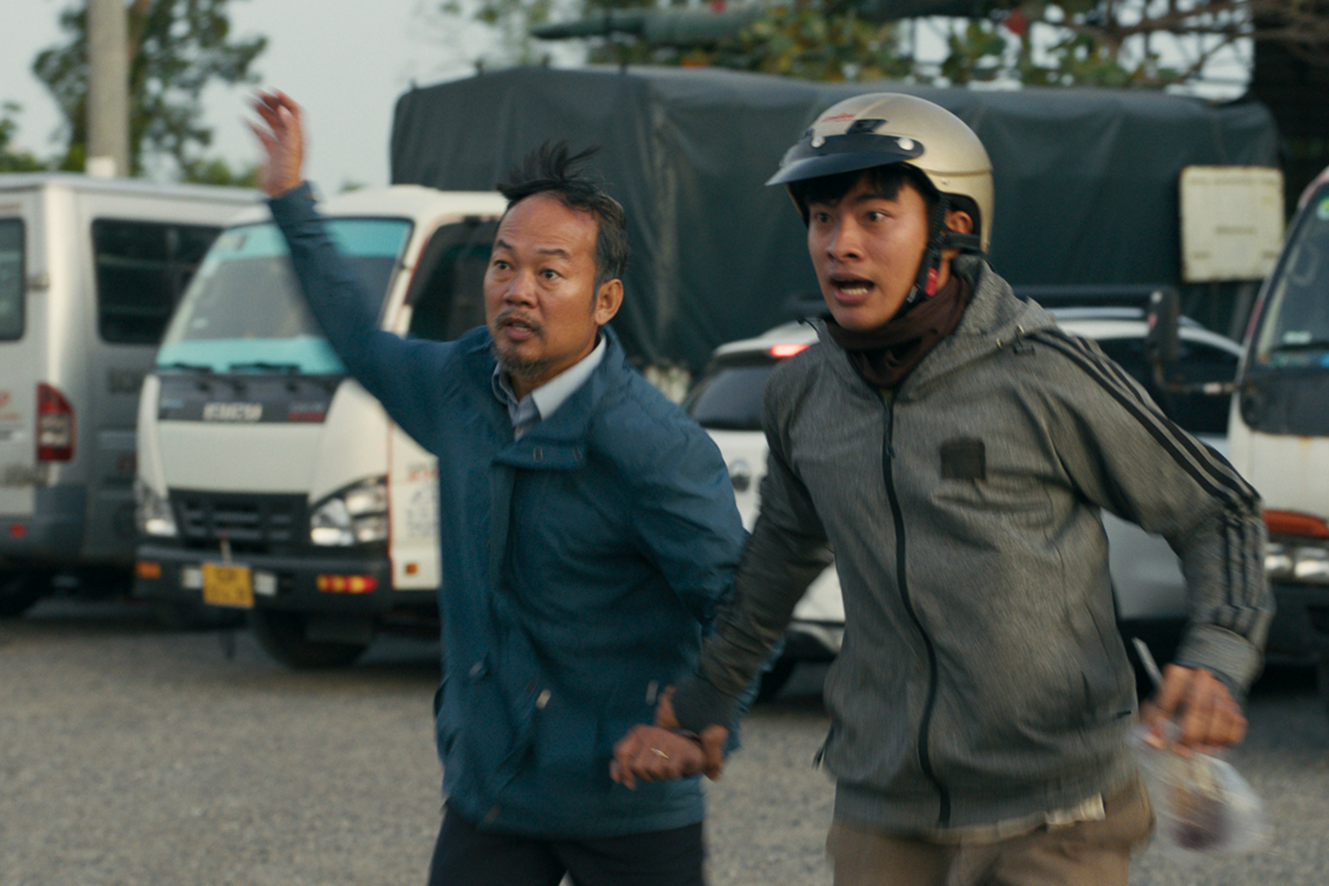 Tạo hình Lê Tuấn Khang trong 'Lật mặt 8'