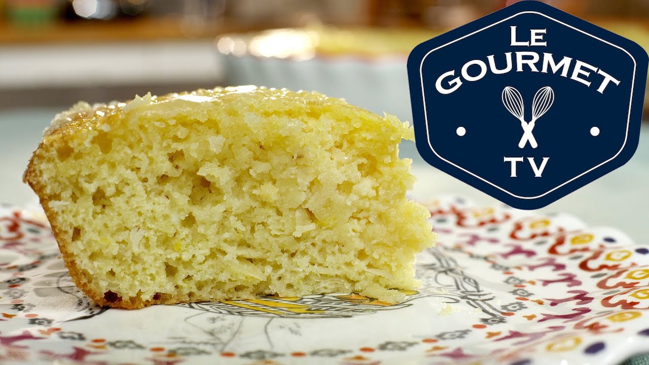 Greek Semolina Lemon Yoghurt Cake (Yaourtopita)V