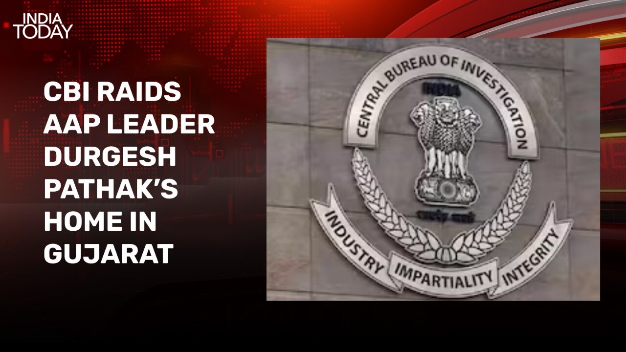 CBI raids AAP leader Durgesh Pathak's home in Gujarat