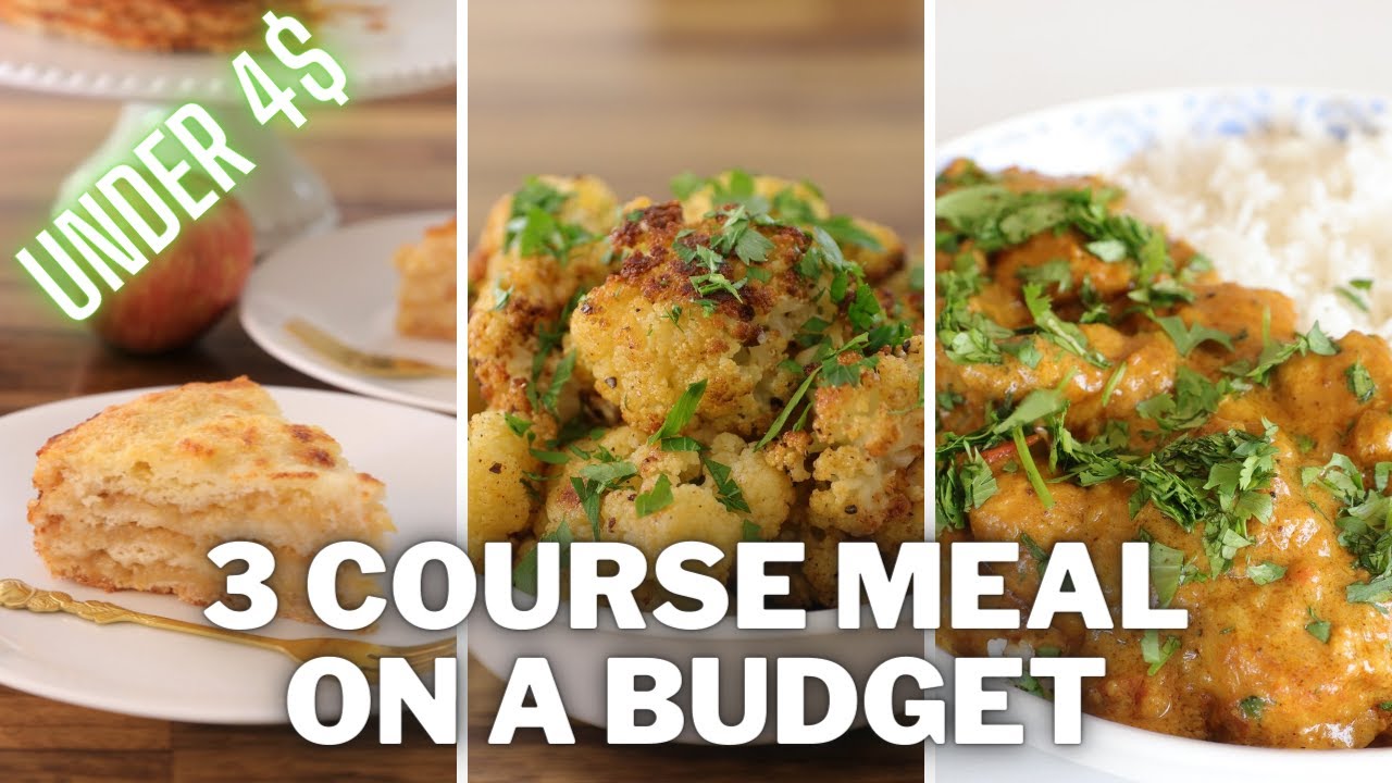 3-Course Meal for Under $4 Per Person