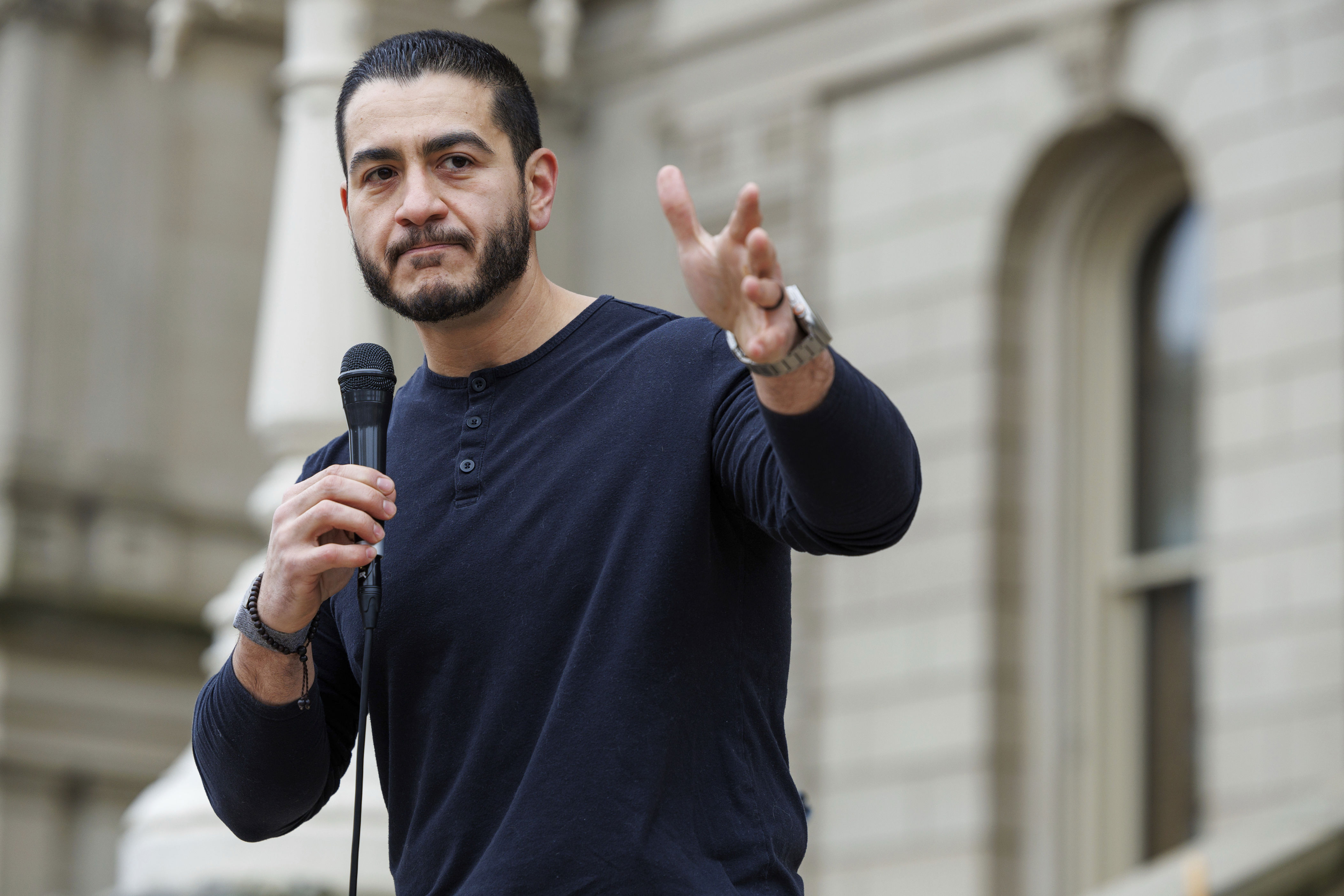 Health official jumps into Michigan Senate race with Sanders’s support