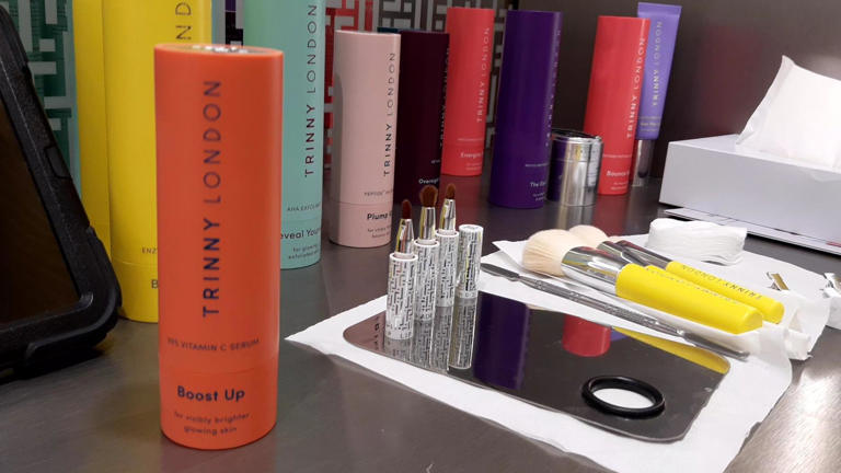 I visited the new Trinny London counter at Harvey Nichols Leeds and ...