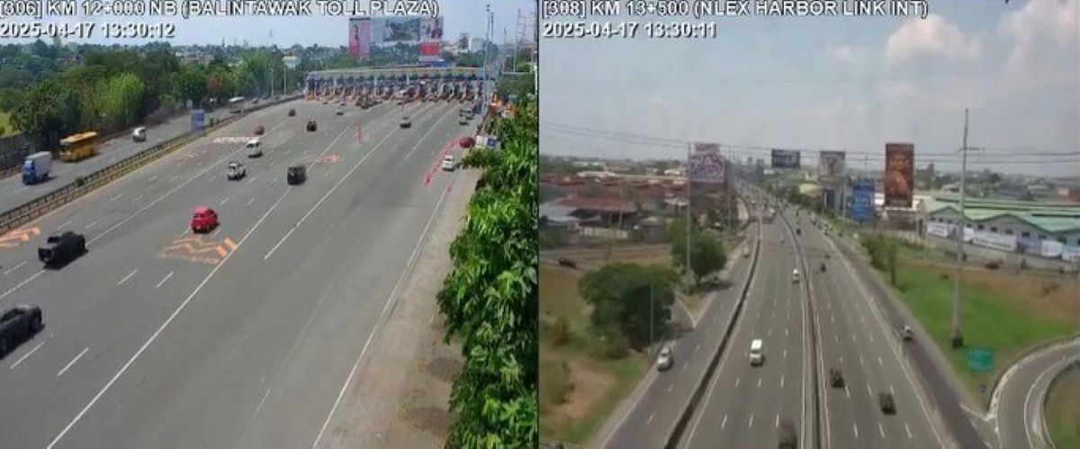Traffic on NLEX, SLEX eases on Maundy Thursday