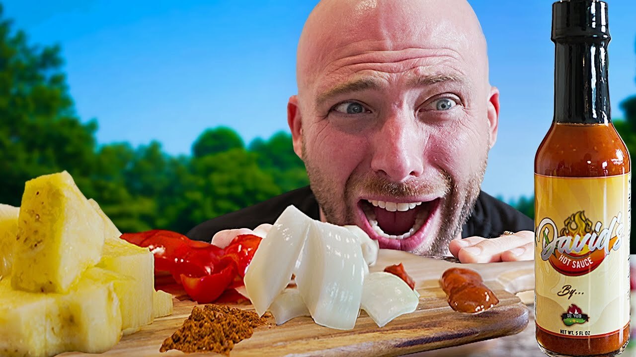 I Made Davidsbeenhere Hot Sauce!