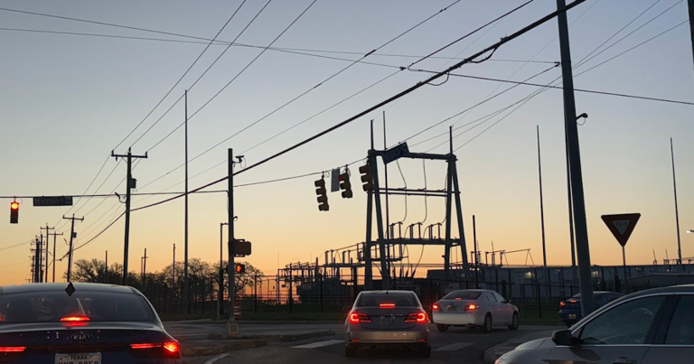 Driving down Potranco Road in San Antonio. Here's what we saw.