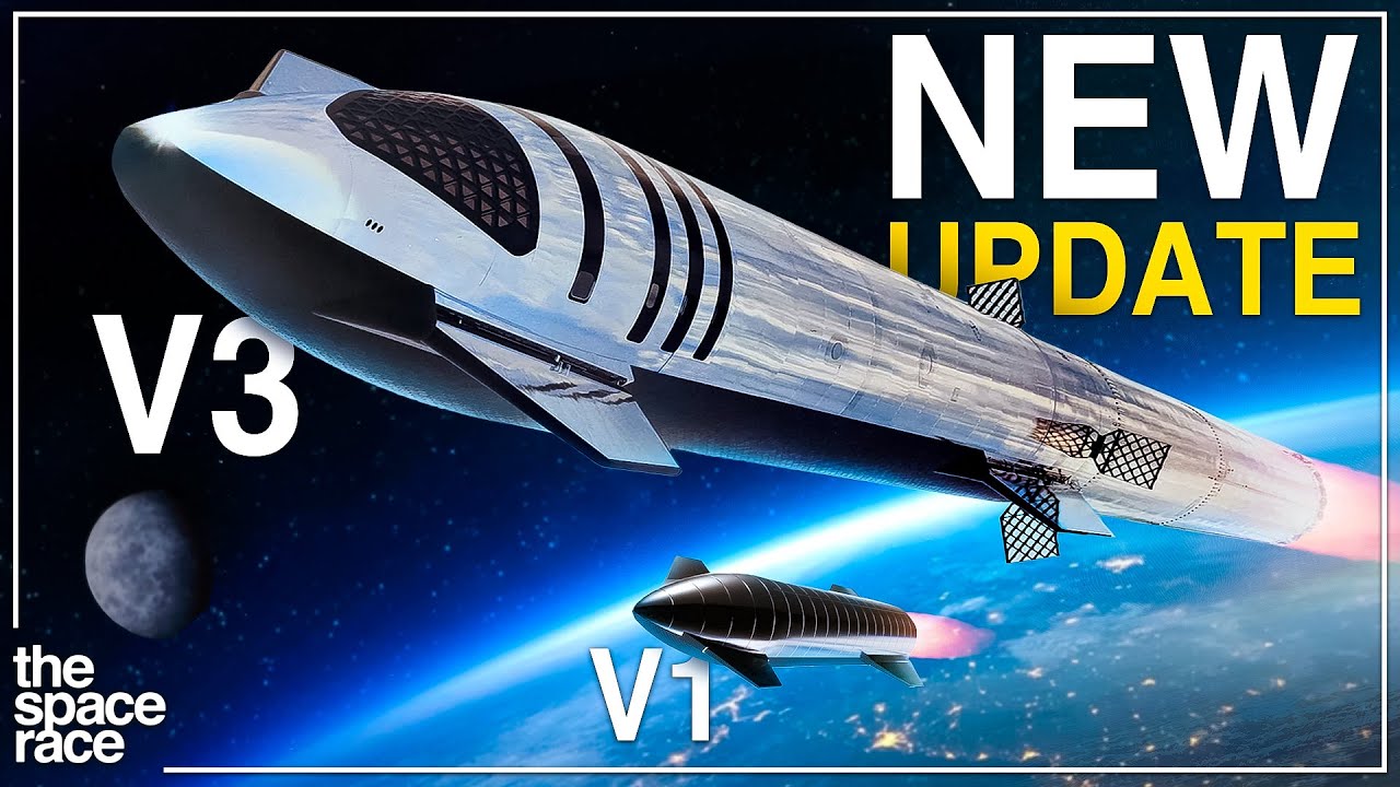 Elon Musk’s Starship V3 Is Unlike Anything We’ve Seen Before!