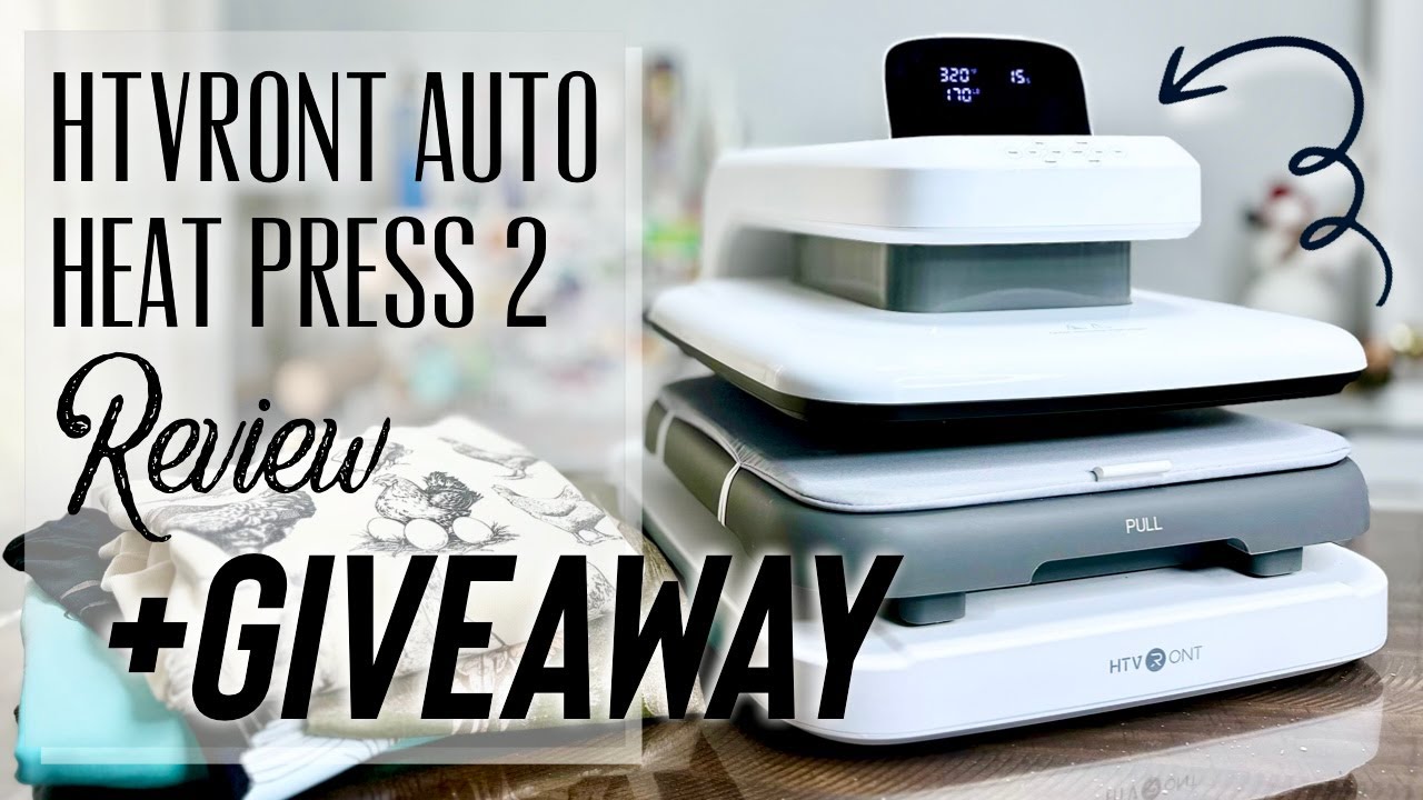 Is This the Best Auto Heat Press Ever? HTVRONT Review!