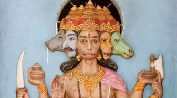Secret of the Horse-Faced Hanuman — The Destroyer of Negativity and ...