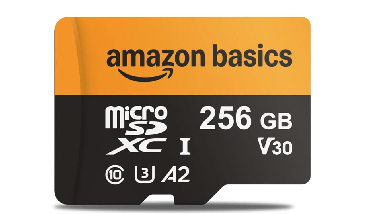Promo : la carte Amazon Basics Micro SD 256 Go à 21,26