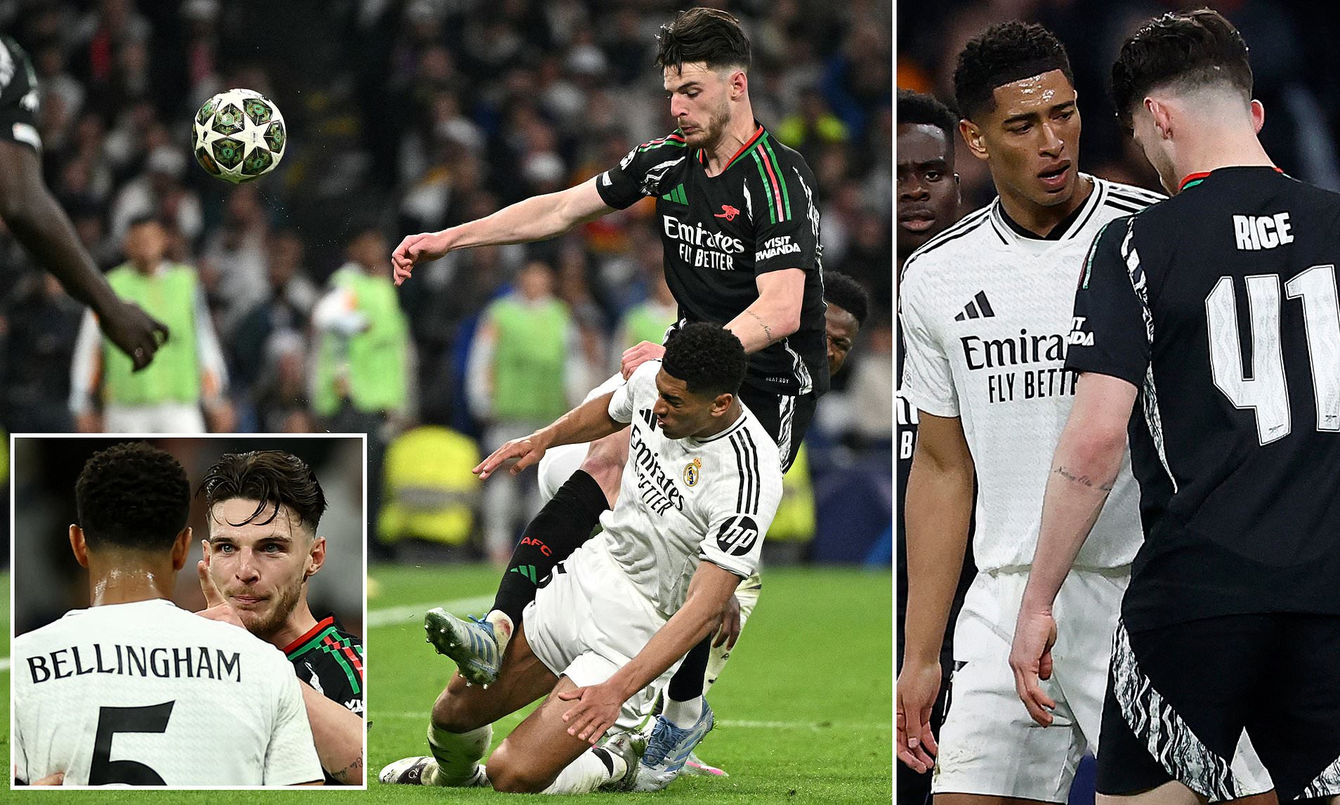Declan Rice wins battle of England's alpha males: Arsenal's star man ...