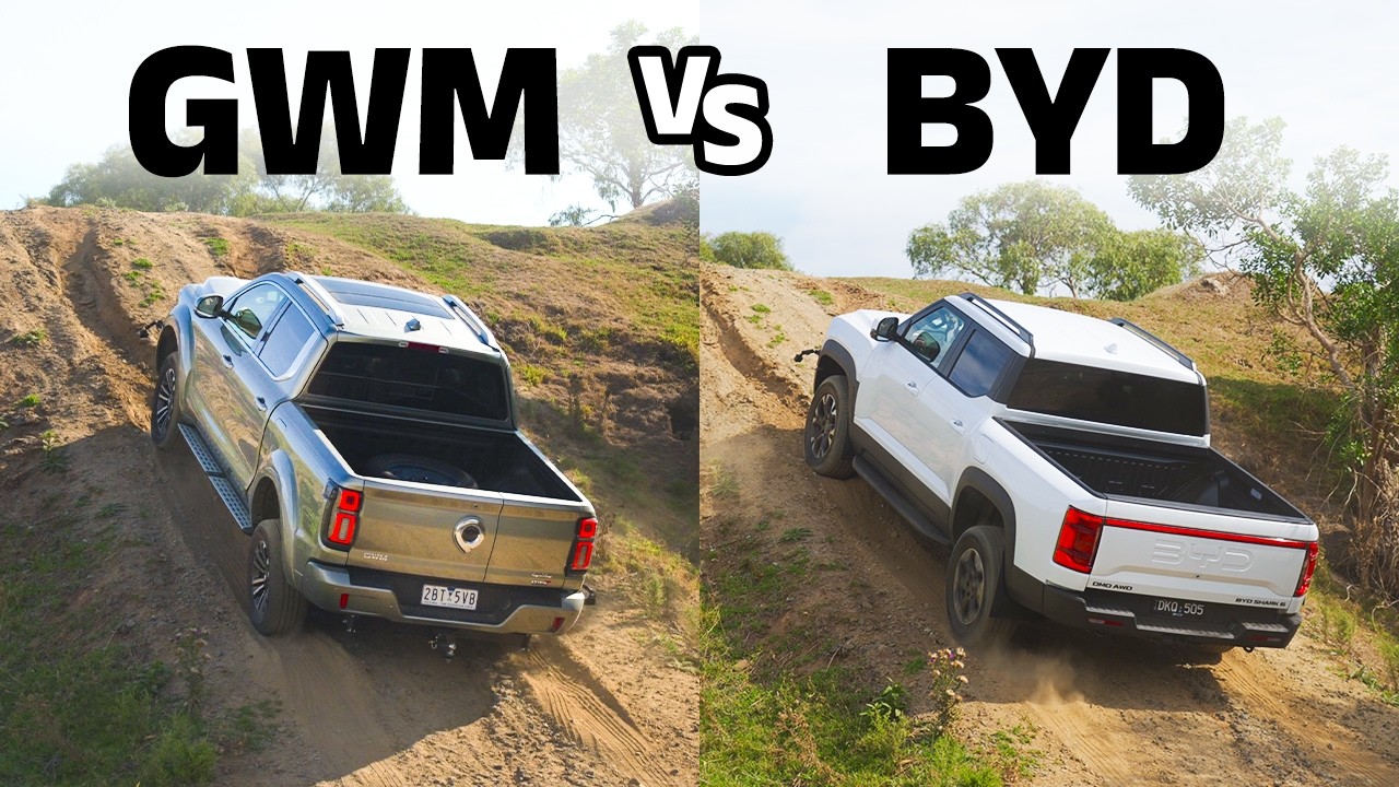 BYD Shark vs GWM Cannon Alpha PHEV: ULTIMATE off-road and towing ...