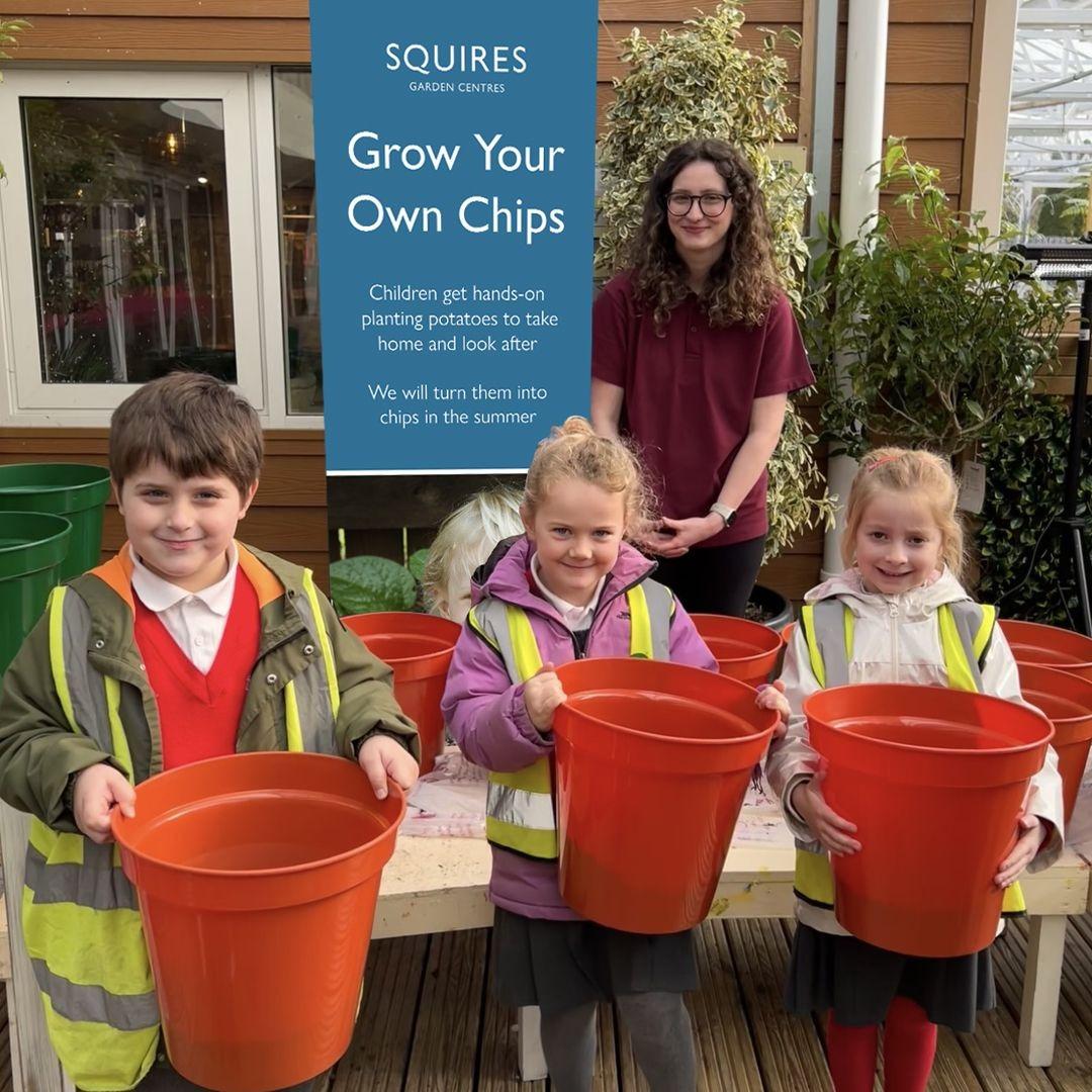 Spud-tacular fun for pupils at Burthill Primary School