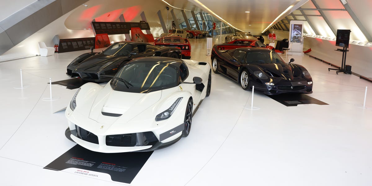 Un auténtico museo Ferrari inaugurado en Mobility City Zaragoza